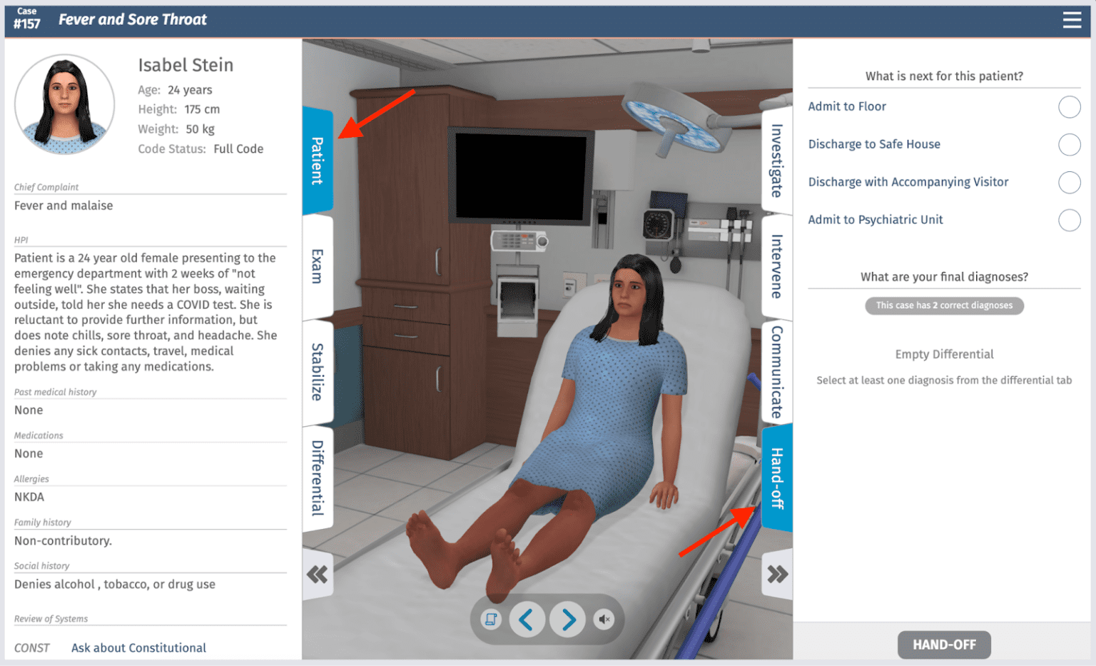 Full Code Medical Simulation