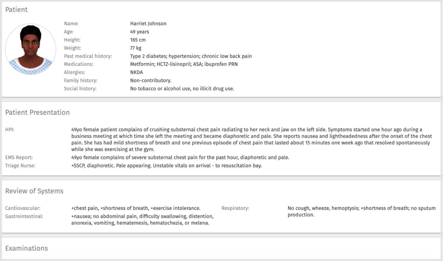 Full Code Medical Simulation